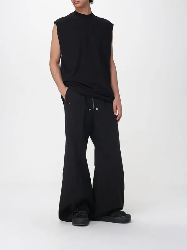 Rick Owens Cotton Tank Top - Black
