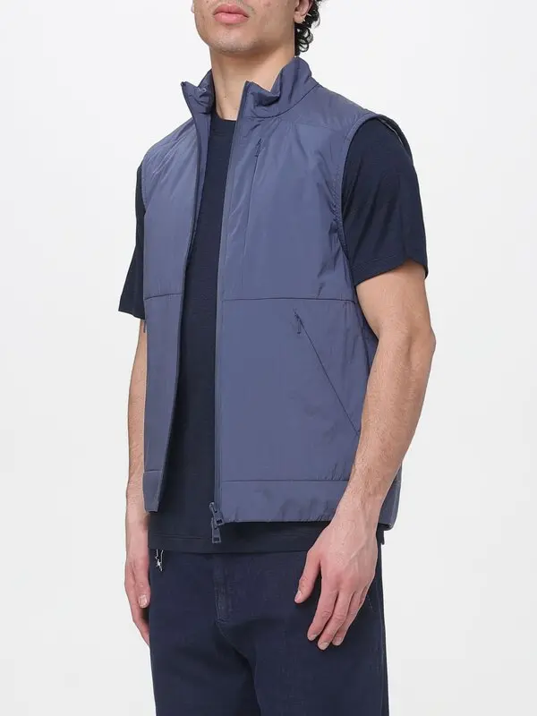 DUNO Arlo Mirto Technical Fabric Vest - White