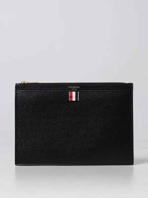 Thom Browne Grainy Leather Document Holder