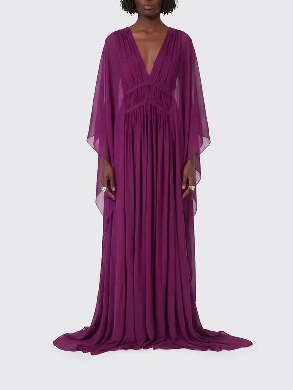 Alberta Ferretti Maxi Dress - Violet