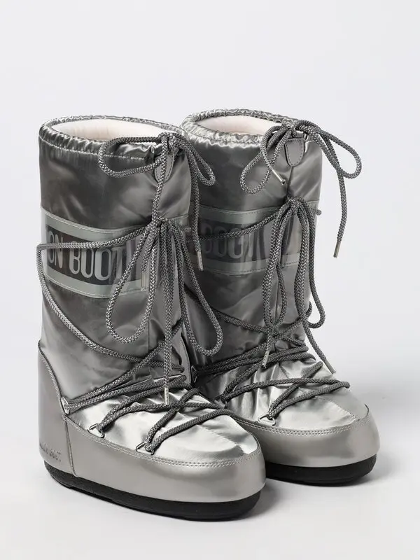 Moon Boot Boots - Silver