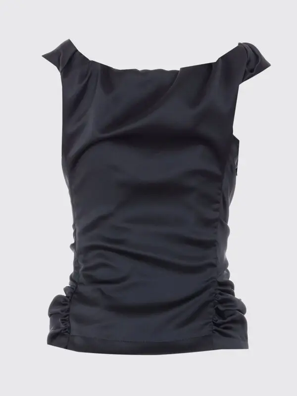 VIVIENNE WESTWOOD Ruched Top - Black