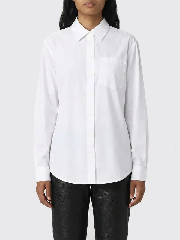 Michael Kors Long Sleeve Cotton Shirt - White