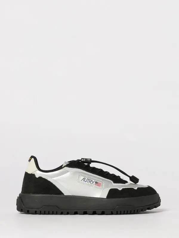 AUTRY Wildpace Low Sneakers In Cordura Nylon And Suede - Black