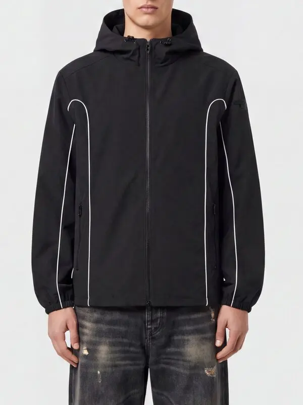 DIESEL® Technical Fabric Hooded Jacket