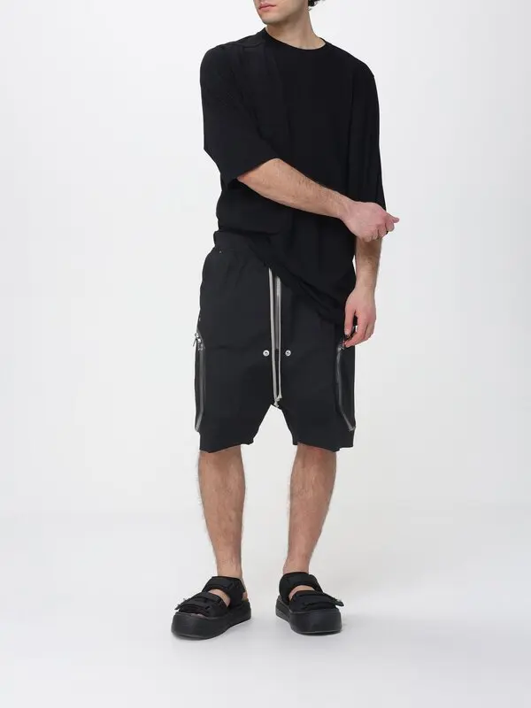 Rick Owens Cotton T-shirt - Black