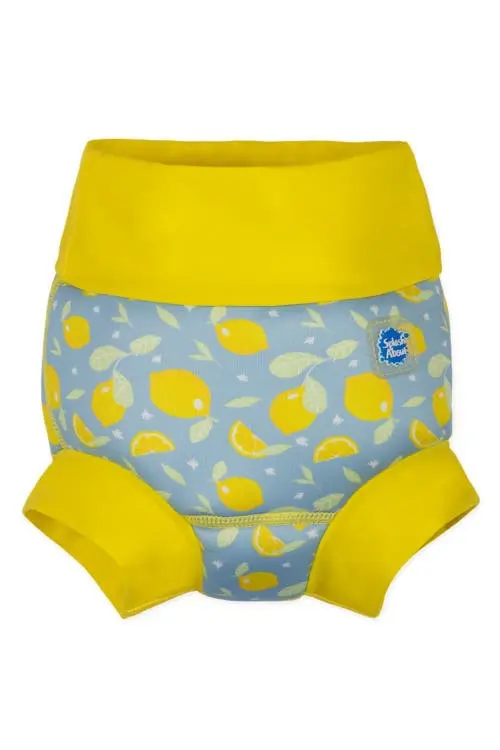 SPLASH ABOUT Happy Nappy™ Reusable Swim Diaper - Lemons