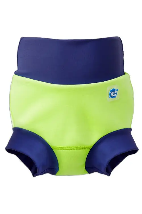 SPLASH ABOUT Happy Nappy™ Reusable Swim Diaper - Lime/navy
