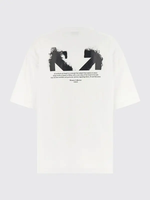 Off-White Half Arrow Cotton Logo T-shirt