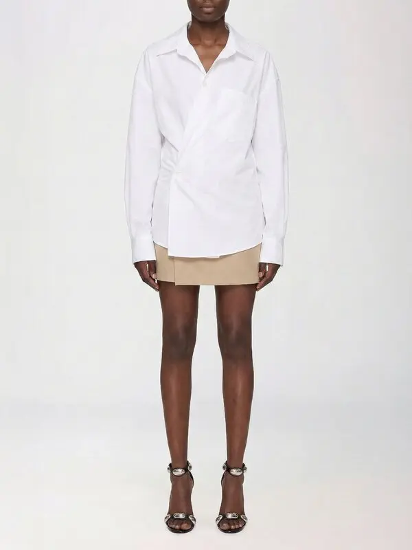 Alexander Wang Cotton Shirt Dress - White
