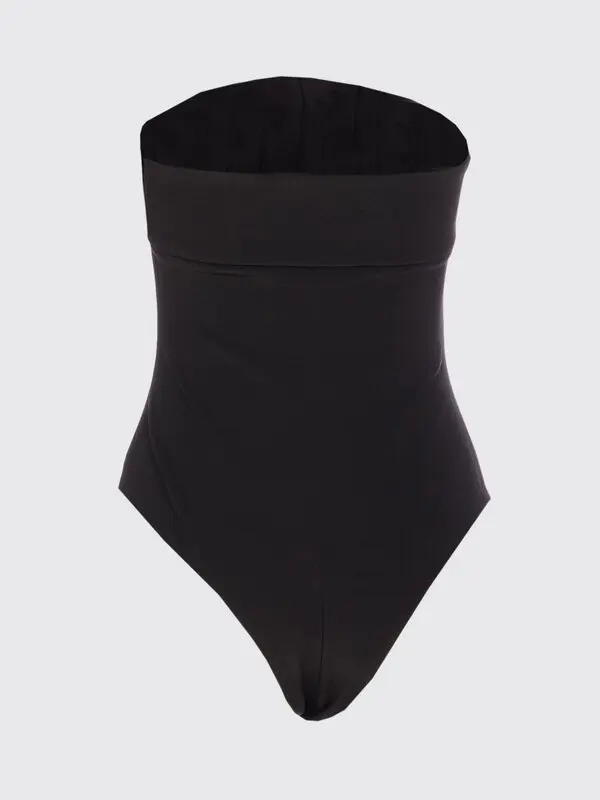 Balmain One-piece Swimsuit With Embellished Buckle