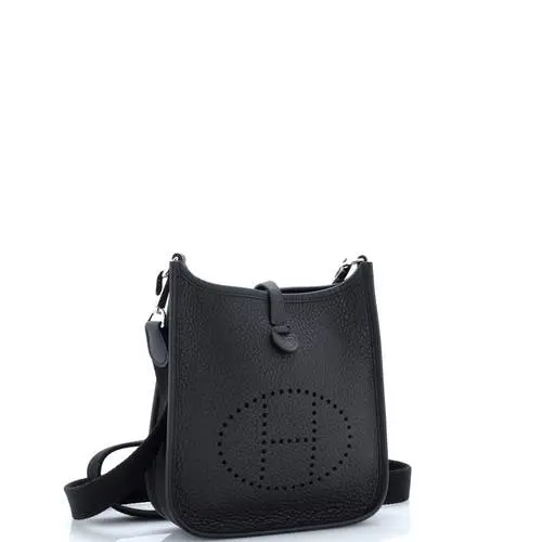 Hermès Evelyne Bag Gen Iii Clemence Tpm - Black