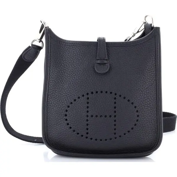Hermès Evelyne Bag Gen Iii Clemence Tpm - Black