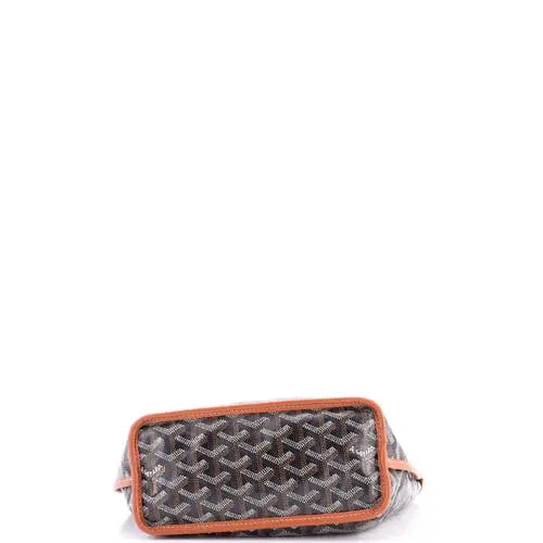 Goyard Anjou Reversible Tote Coated Canvas Mini - Brown