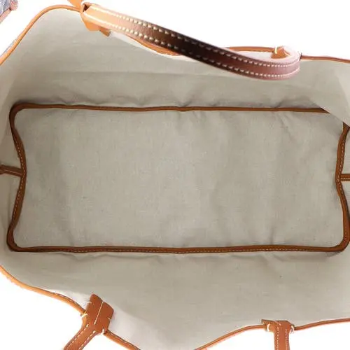 Goyard Saint Louis Tote Coated Canvas Pm - Brown