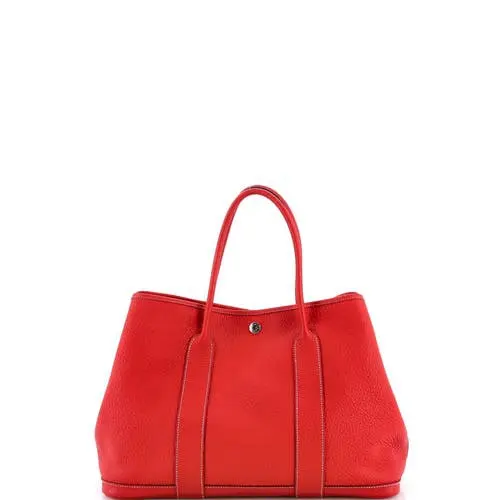 Hermès Garden Party Tote Leather 36 - Red