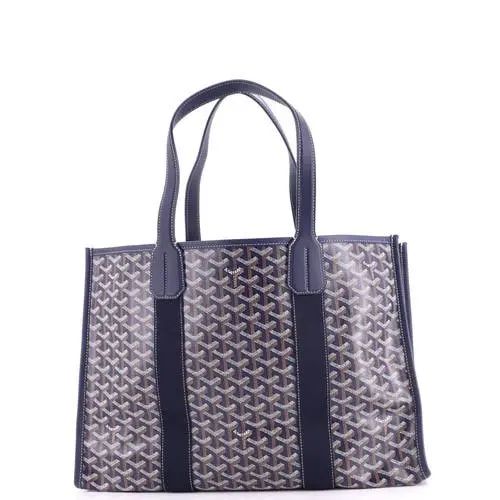 Goyard Villette Tote Printed Coated Canvas Mm - Blue