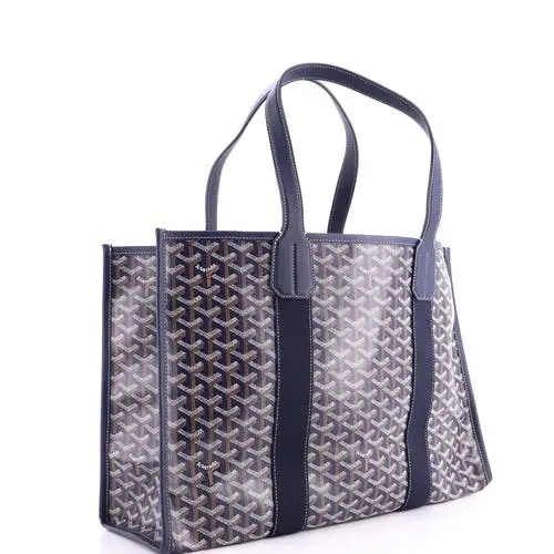 Goyard Villette Tote Printed Coated Canvas Mm - Blue