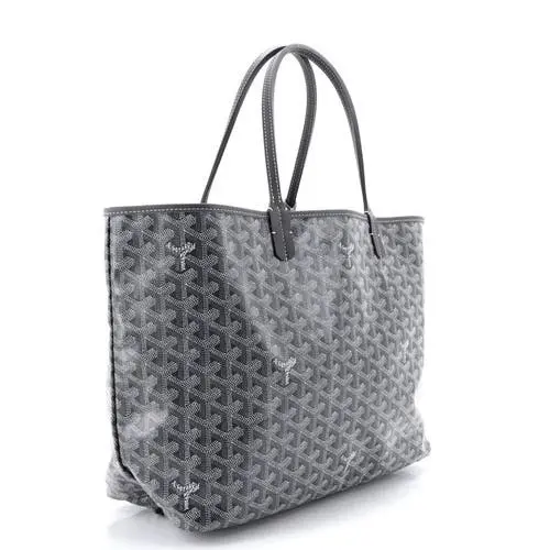 Goyard Saint Louis Tote Coated Canvas Pm - Gray