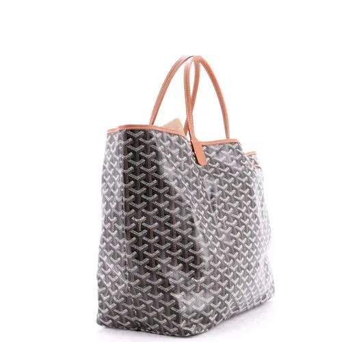 Goyard Saint Louis Tote Coated Canvas Gm - Brown