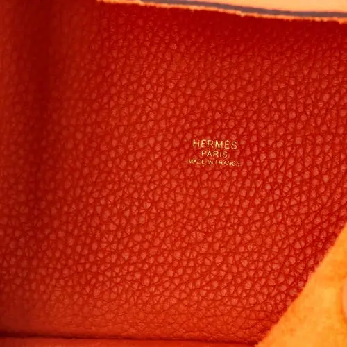 Hermès Picotin Lock Bag Clemence Pm - Feu