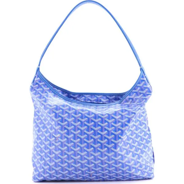 GOYARD Boheme Hobo Coated Canvas - Blue