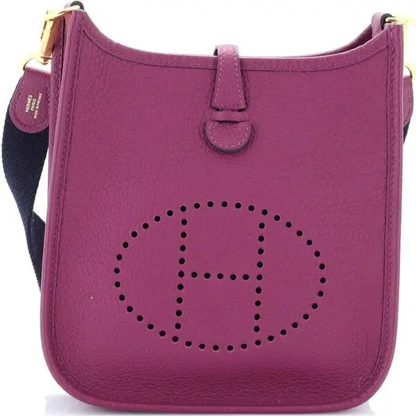 Hermès Evelyne Bag Gen Iii Clemence Tpm - Red