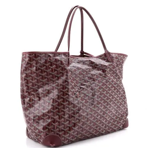 Goyard Artois Tote Coated Canvas Mm - Red
