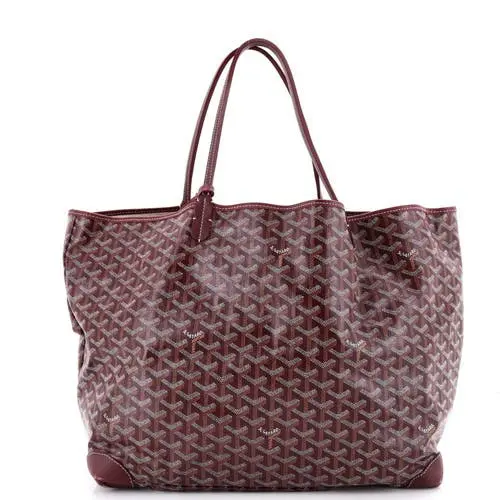 Goyard Artois Tote Coated Canvas Mm - Red