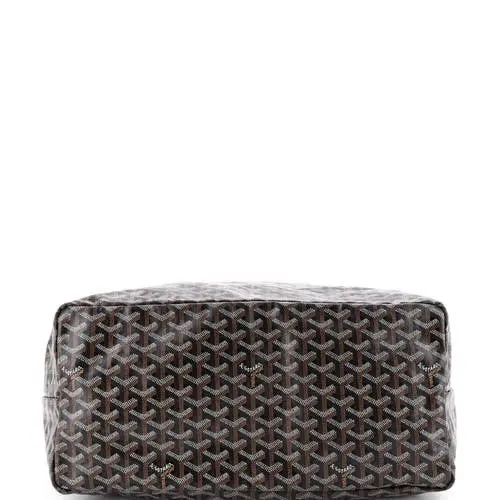 Goyard Saint Louis Tote Coated Canvas Gm - Black
