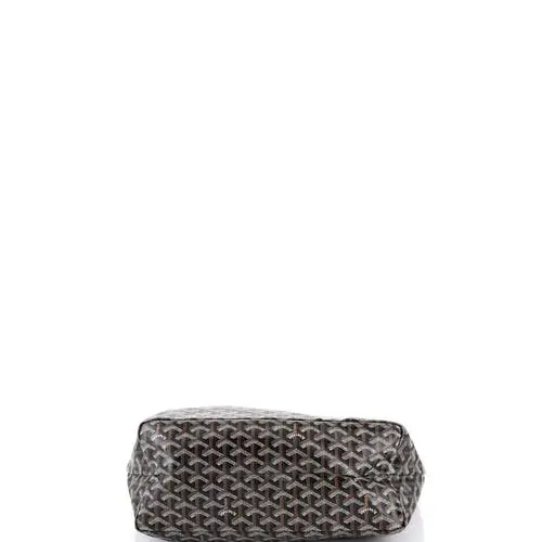 Goyard Saint Louis Pm Tote Coated Canvas - Black