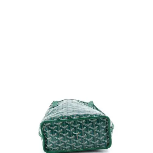 Goyard Anjou Reversible Mini Tote Coated Canvas - Green