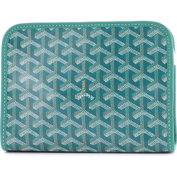 GOYARD Jouvence Toiletry Pouch Coated Canvas Pm - Green