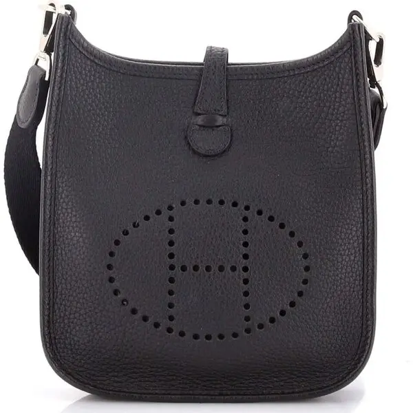 Hermès Evelyne Bag Gen Iii Clemence Tpm - Black