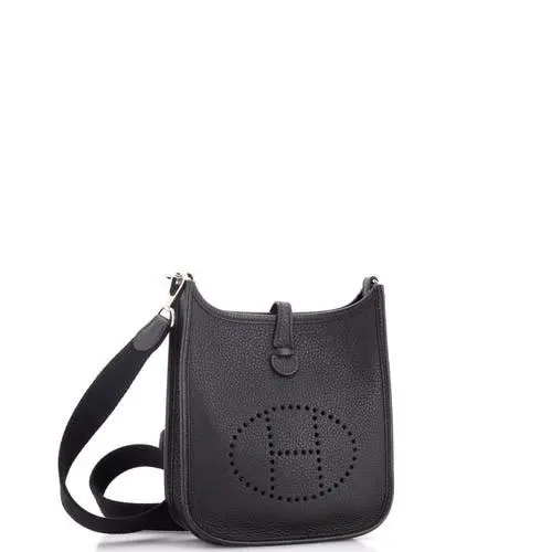 Hermès Evelyne Bag Gen Iii Clemence Tpm - Black