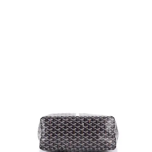 Goyard Saint Louis Printed Coated Canvas Pm Tote - Blue