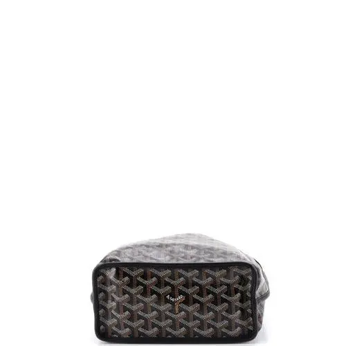 Goyard Anjou Reversible Tote Coated Canvas Mini - Black