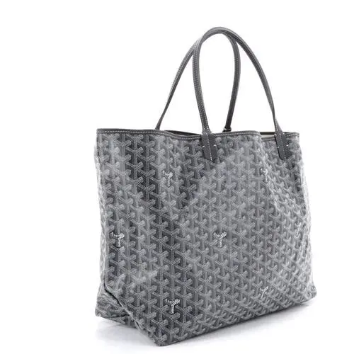 Goyard Saint Louis Tote Coated Canvas Gm - Grey