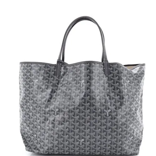 Goyard Saint Louis Tote Coated Canvas Gm - Grey
