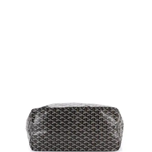 Goyard Saint Louis Gm Tote Coated Canvas - Black
