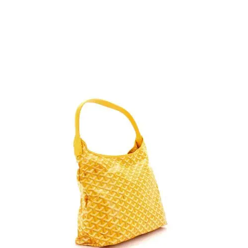 Goyard Boheme Hobo Coated Canvas - Yellow
