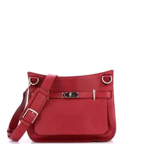 Hermès Jypsiere Bag Clemence 31 - Red