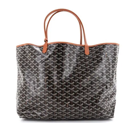 Goyard Saint Louis Tote Coated Canvas Gm - Brown