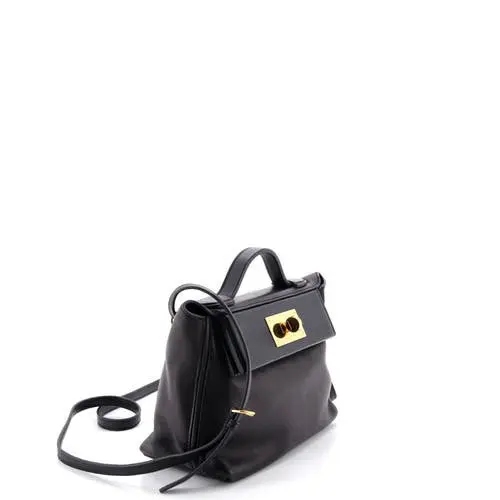 Hermès 24/24 Bag Volupto With Swift 21 - Black