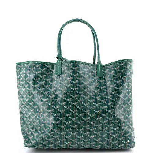 Goyard Saint Louis Pm Tote Coated Canvas - Green