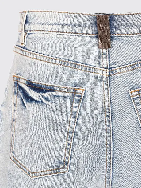 Fabiana Filippi Light Wash Jeans - Blue