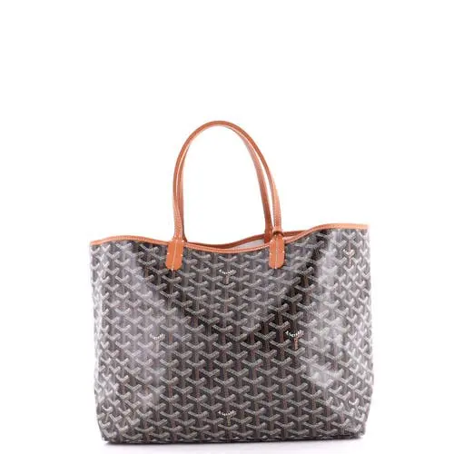 Goyard Saint Louis Pm Tote Coated Canvas - Brown