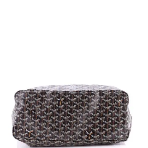 Goyard Saint Louis Pm Tote Coated Canvas - Brown