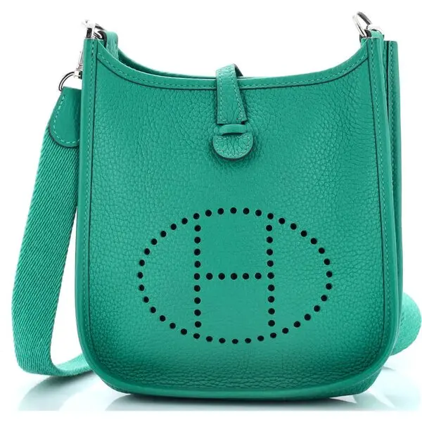 Hermès Evelyne Bag Gen Iii Clemence Tpm - Green