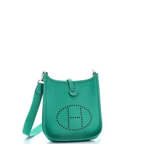Hermès Evelyne Bag Gen Iii Clemence Tpm - Green